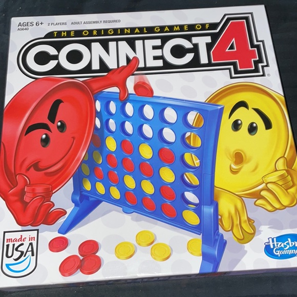 Hasbro | Toys | Connect 4 Classic Grid Board Game Nib | Poshmark